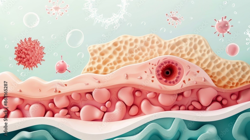 Fermentation process in cellular biology, highlighting glycolysis ...