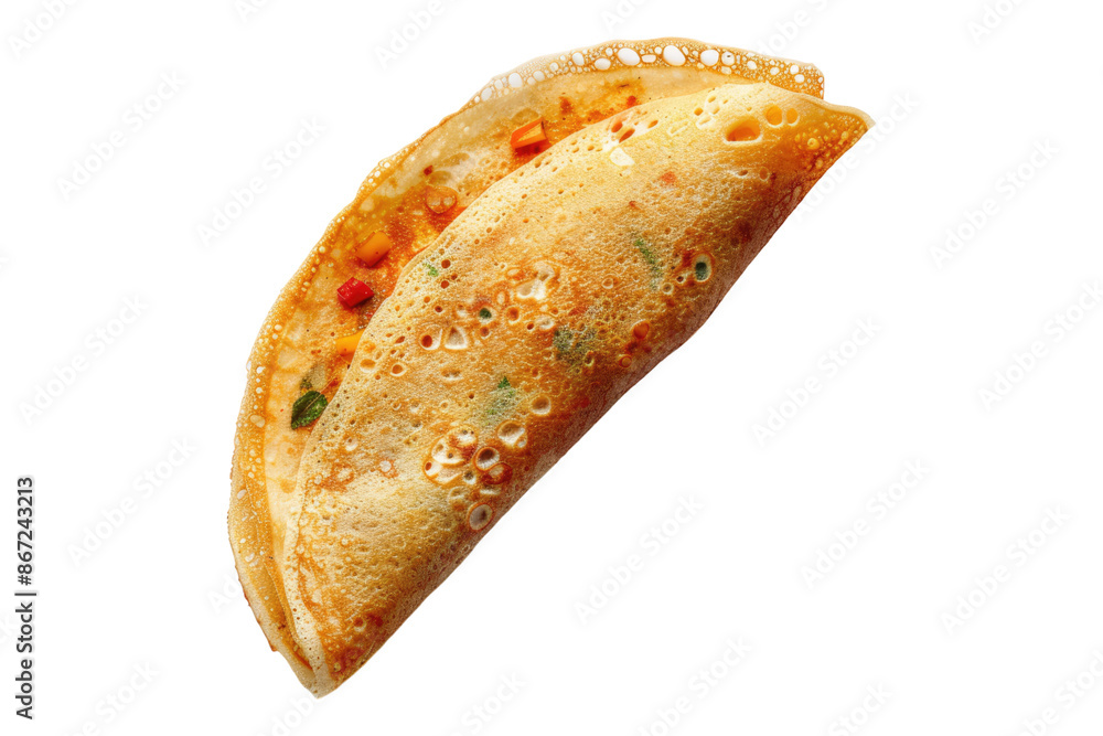 Indian dosa isolated on transparent background Stock Photo | Adobe Stock