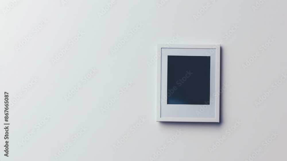 Old-school looking square photo printed on high-quality paper, set ...