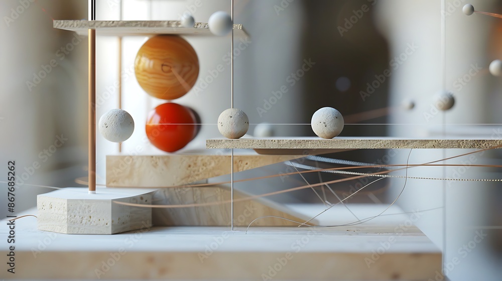 Visual aid on Newton's Second Law of Motion illustrating the ...