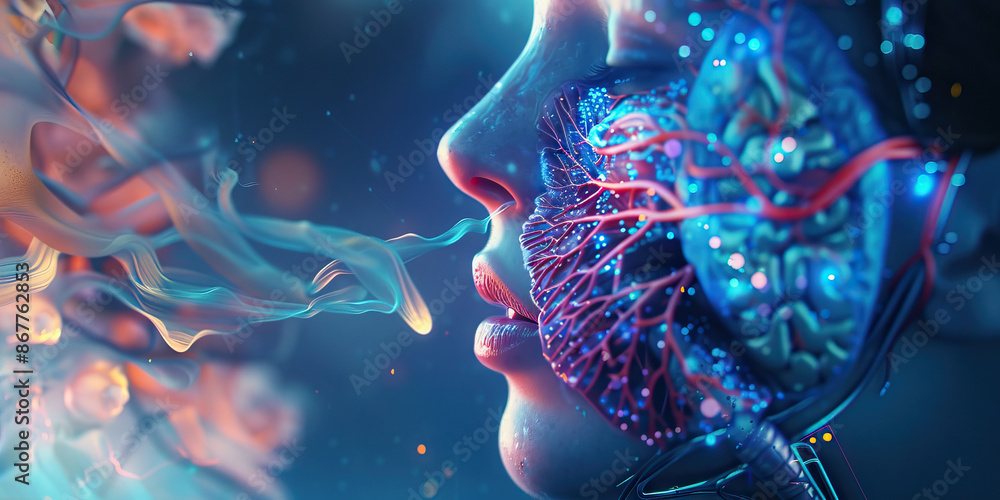 The respiratory system is the life-giving bellows, exchanging oxygen ...