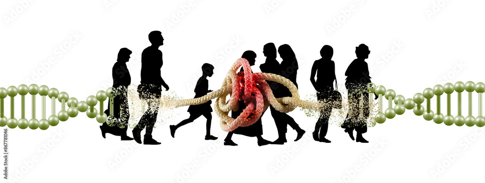 A Tangled Web of Ancestry and Genetics: A Visual Representation of ...