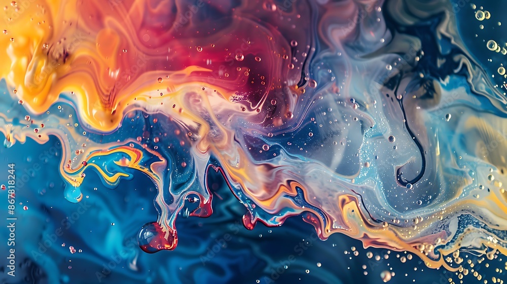 Educational chart Viscosity and Fluid Resistance illustrating the ...