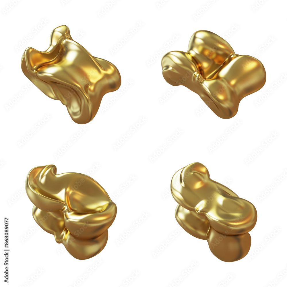 Traditional Mongolian sheep golden ankle bone image. Shagai (sheep ...