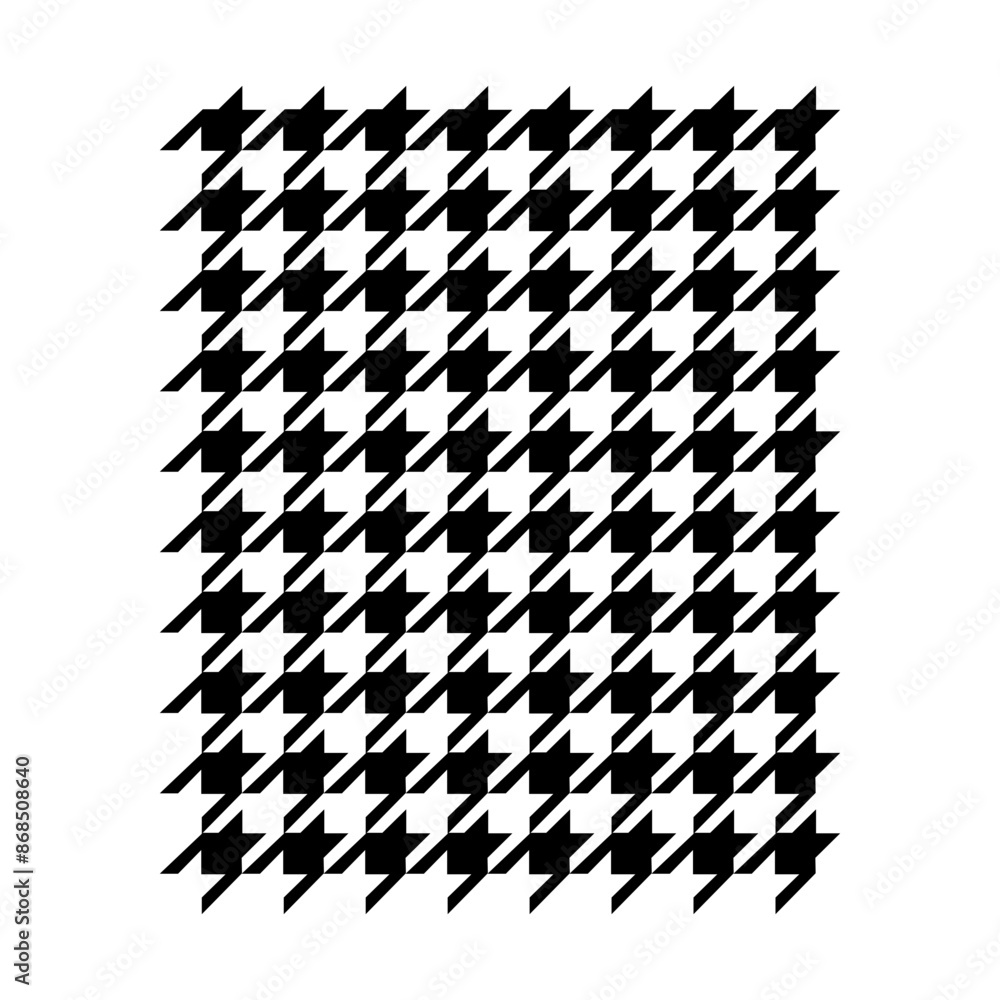 Houndstooth Pattern Svg Files, Houndstooth Texture Pattern Cut Files ...
