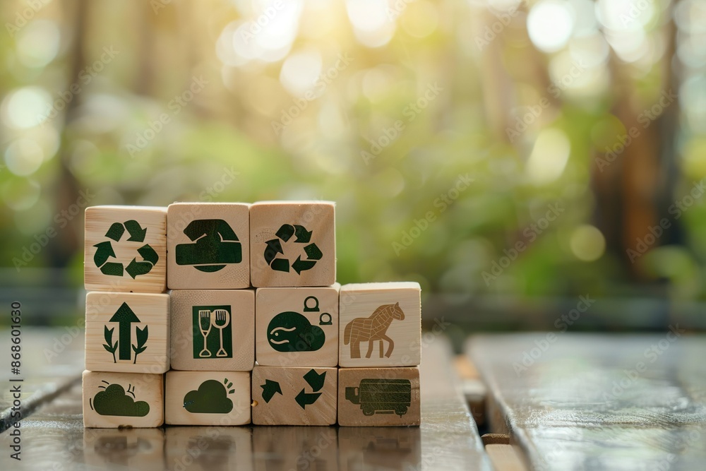 Carbon Footprint, zero emission concept. Carbon ecological footprint ...