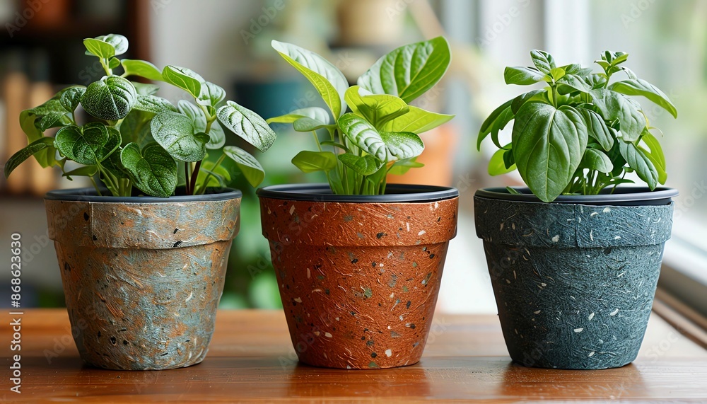 Biodegradable plant pots Environmentally friendly plant containers that ...