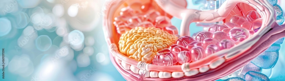 Cross-section of the bladder showing urine storage zones, detailed ...
