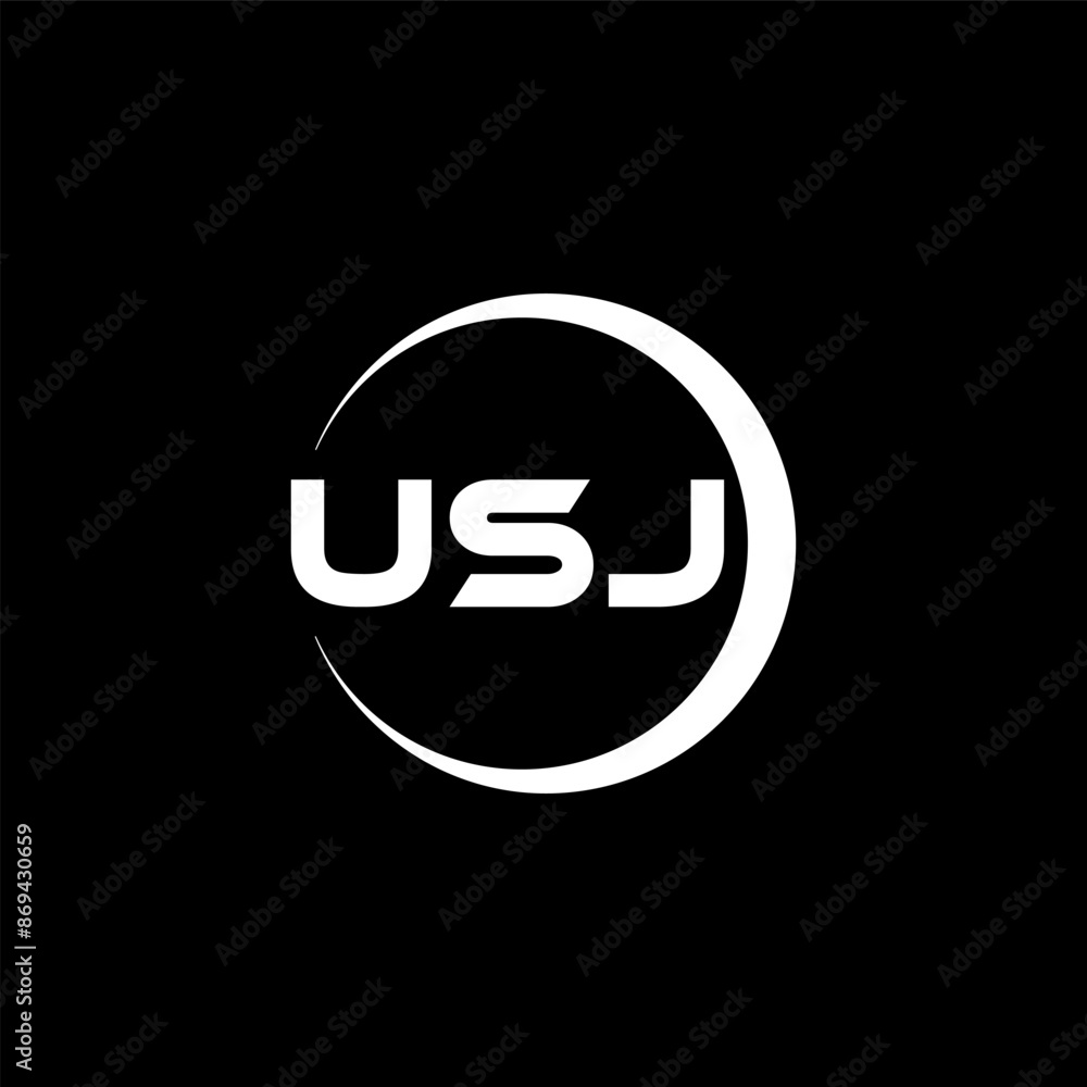 USJ Letter Logo Design, Inspiration for a Unique Identity. Modern ...
