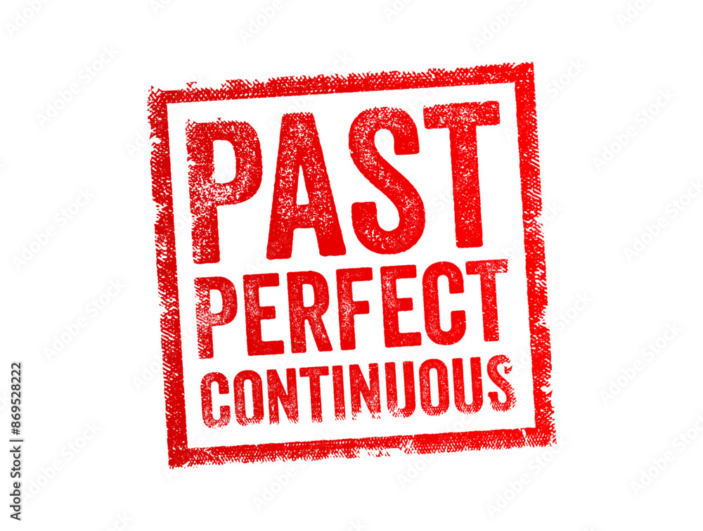Past Perfect Continuous - is a verb tense used to describe actions that ...