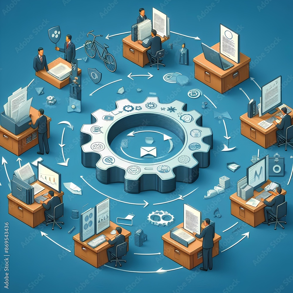 Document Lifecycle Management, Illustrate the complete lifecycle of a ...