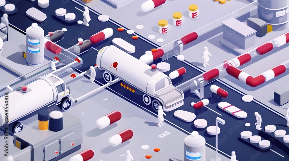 Animated Infographic Visualizing Medication Delivery Timeline and ...