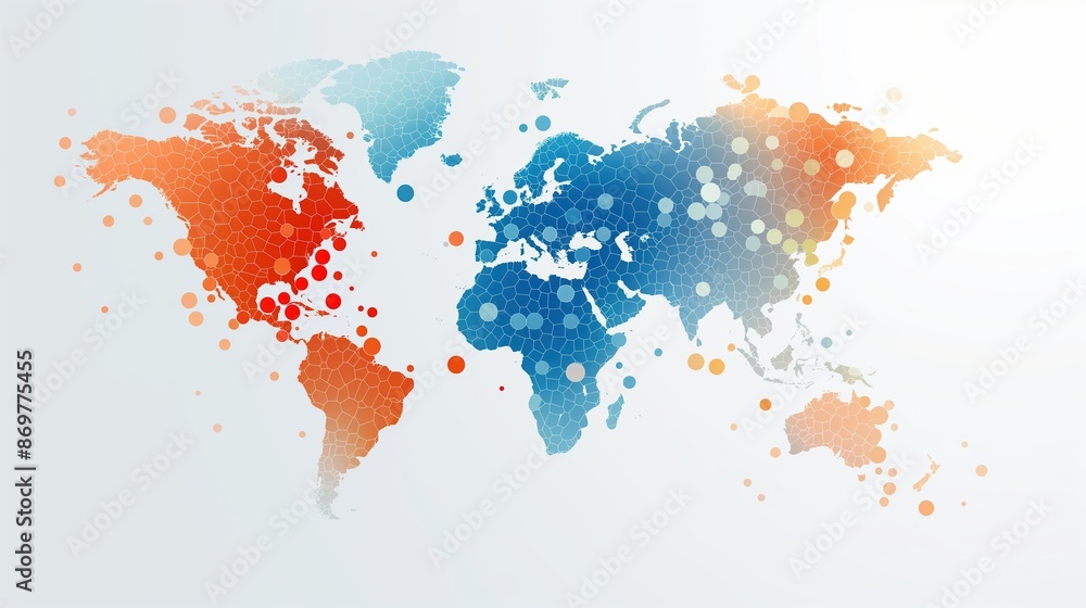 Global map showing the prevalence of hepatitis by country, medical ...