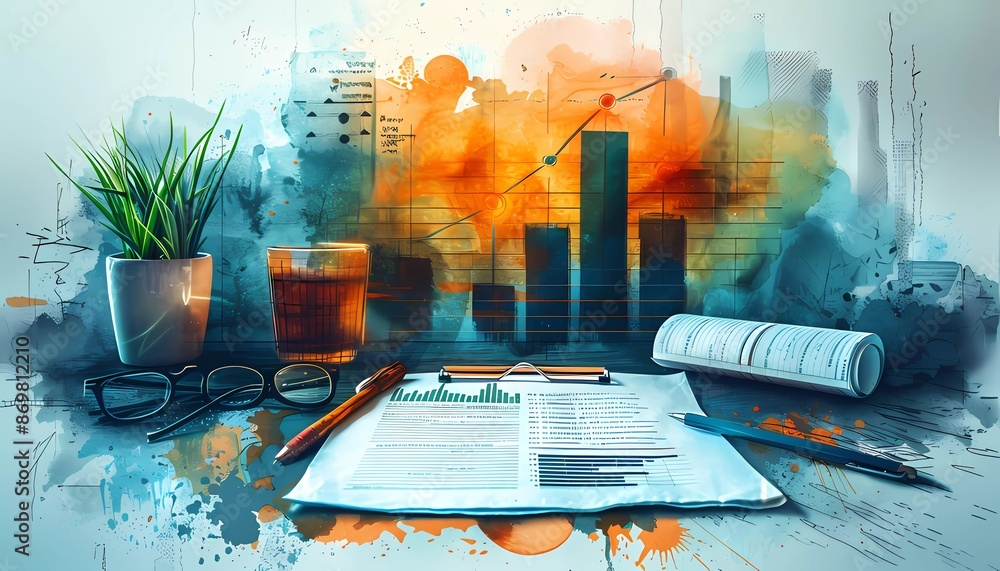 Compliance Risk Matrix, risk assessment workshop with icons of risk ...