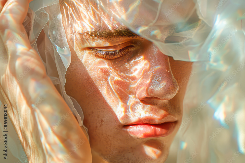 Translucent Skin Intrusive Thoughts in Warm Light Exploring Color Depth ...