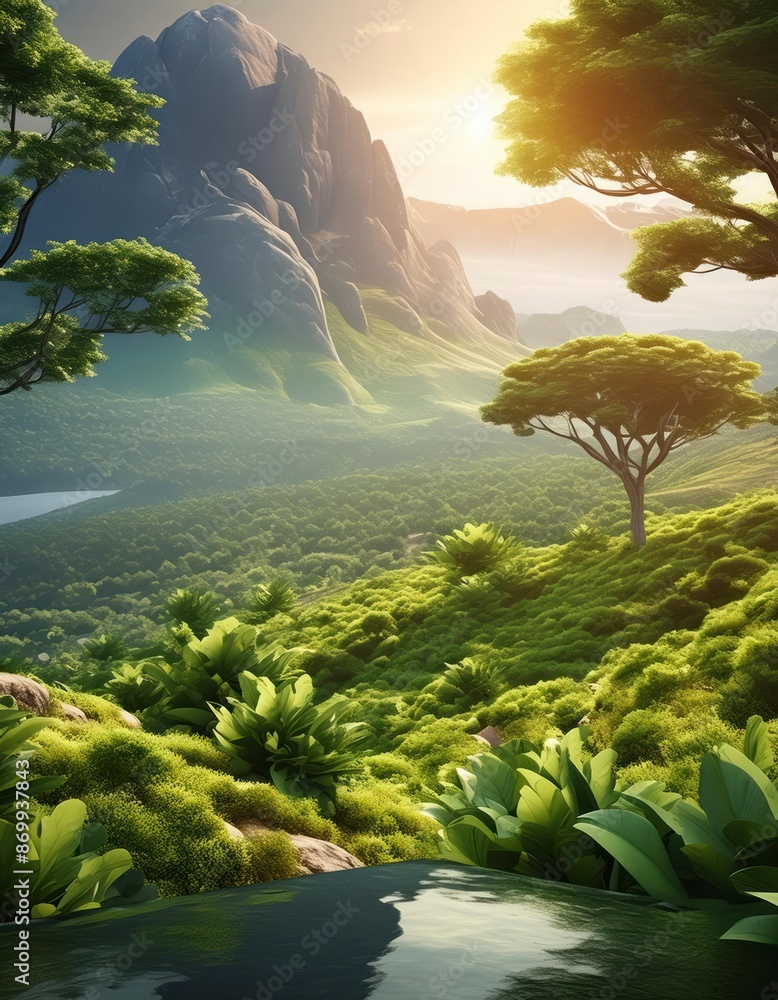 Nature wallpaper for phone. Stock Photo | Adobe Stock