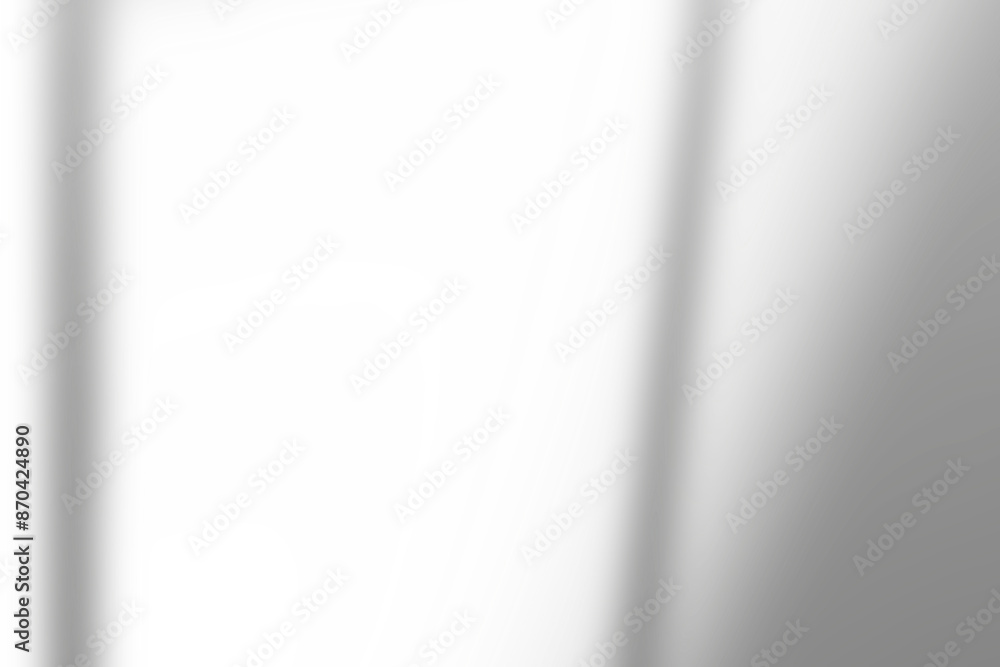 Shadow from light window. Window shadow effect. Reflect sun beams on ...