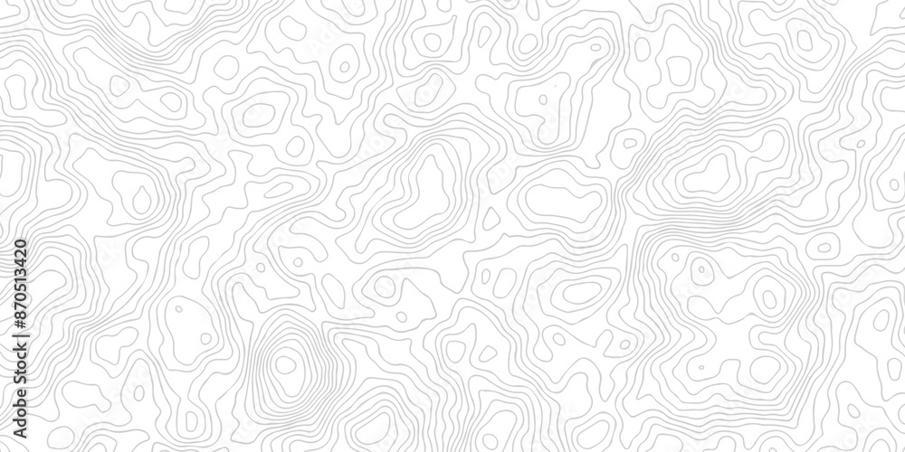 Contour abstract map relief land outline. Topographic map patterns ...