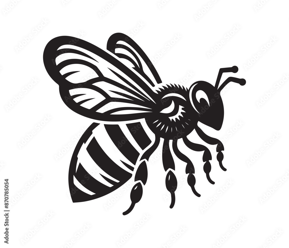 bee clipart vector design,awesome hiking svg,high resolution printable ...