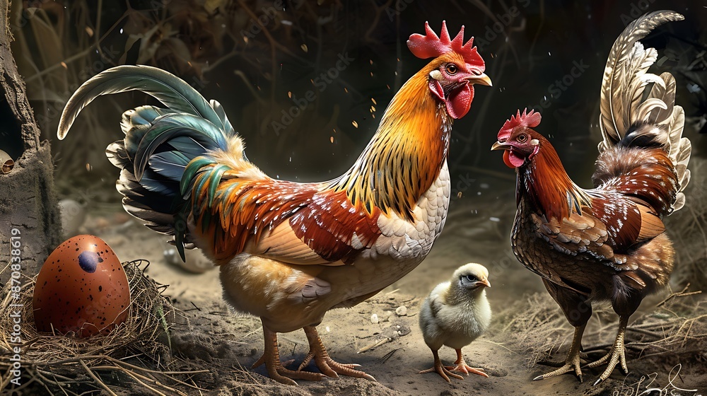 Evolution of a Chicken: Detailed Life Cycle from Egg to Mature Hen ...