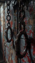Abandoned Slaughterhouse Chains Free Stock Photo - Public Domain Pictures