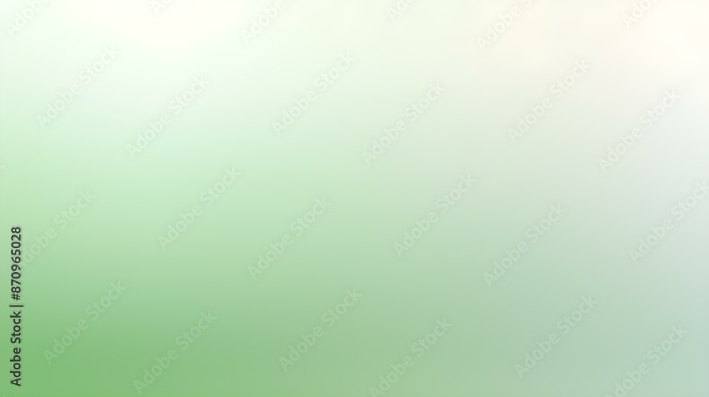Gradient Background with soft Shapes fading from Light Green to White ...