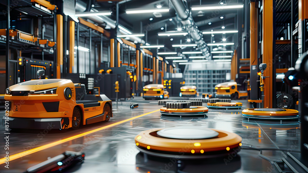 Advanced 3D visualization of a smart factory with 5G integration ...