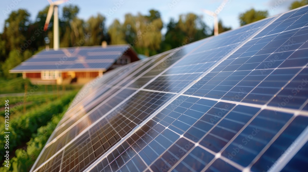 Clean energy solutions with solar, wind, and geothermal power ...