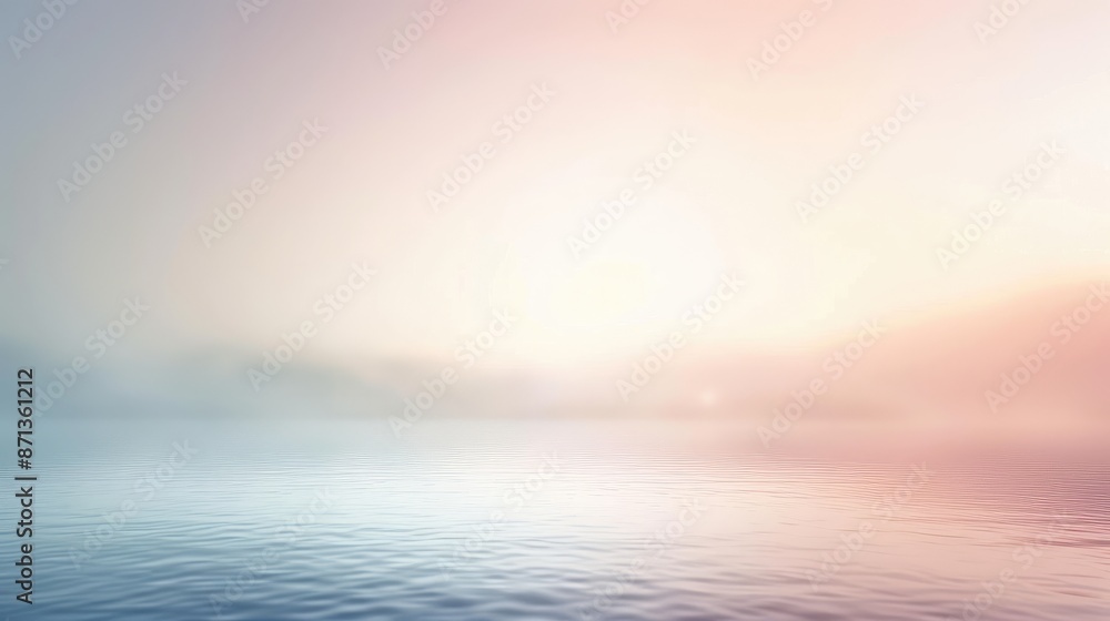 Gradient frosted glass effect virtual background, Gaussian blur Stock ...
