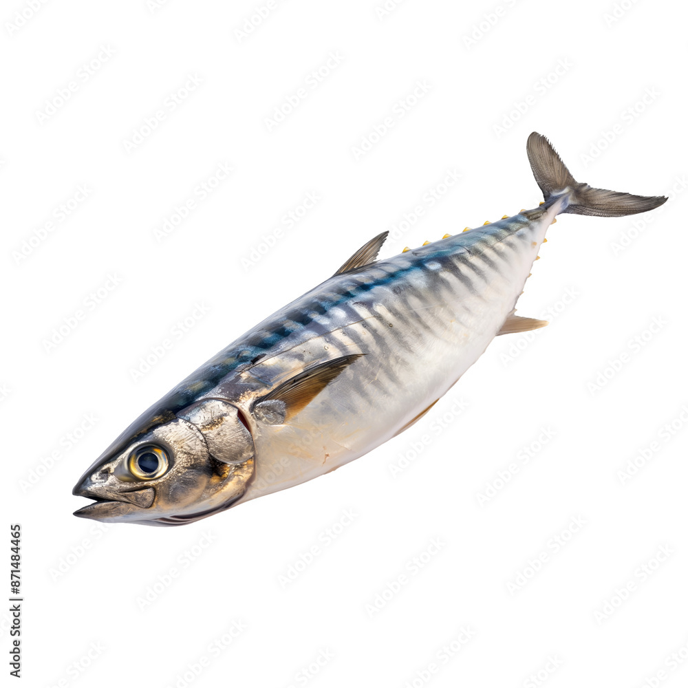 Atlantic mackerel, Fish, Isolated on Transparent Background, Graphic ...