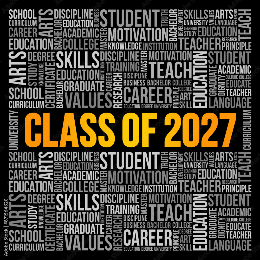 Class of 2027 - the group of students who graduated from high school or ...