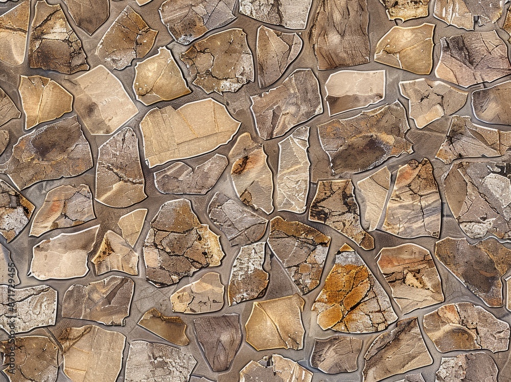 An easy-to-use seamless texture map of flagstone paving for 3D graphics ...