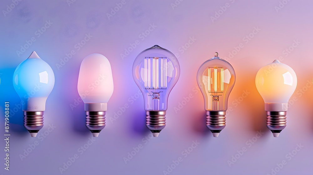 Illuminating Comparison: LED vs. Incandescent Bulbs Infographic on ...