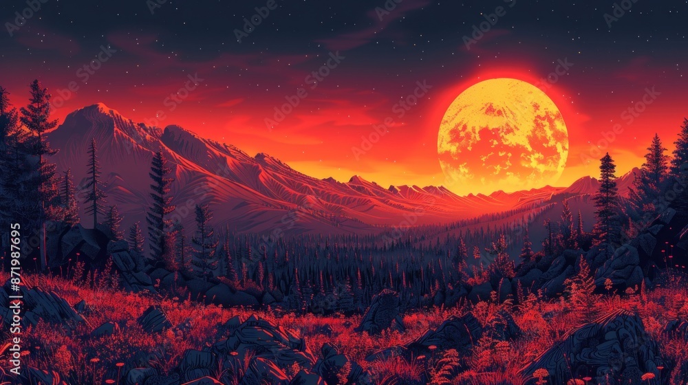 Design a poster for a carbon-neutral music festival featuring solar ...