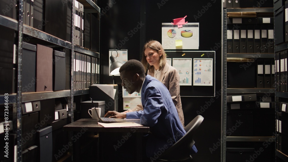 Police officers conduct thorough investigations and review evidence ...