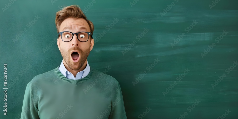 Teacher surprised by student grades educational concept 4K wallpaper ...