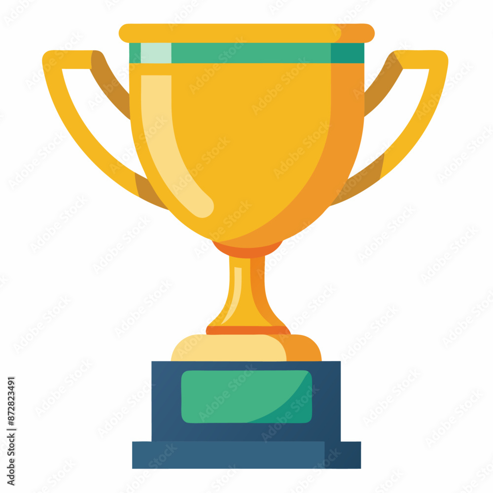 trophy clipart cartoon Illustration drawing Stock Vector | Adobe Stock