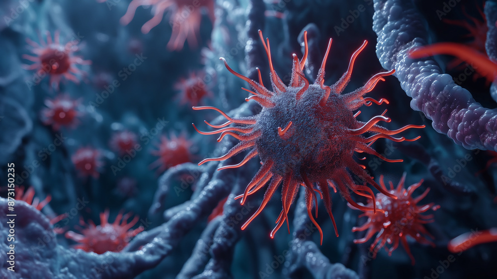 Enterovirus, a picornavirus that causes infectious diseases: hand, foot ...