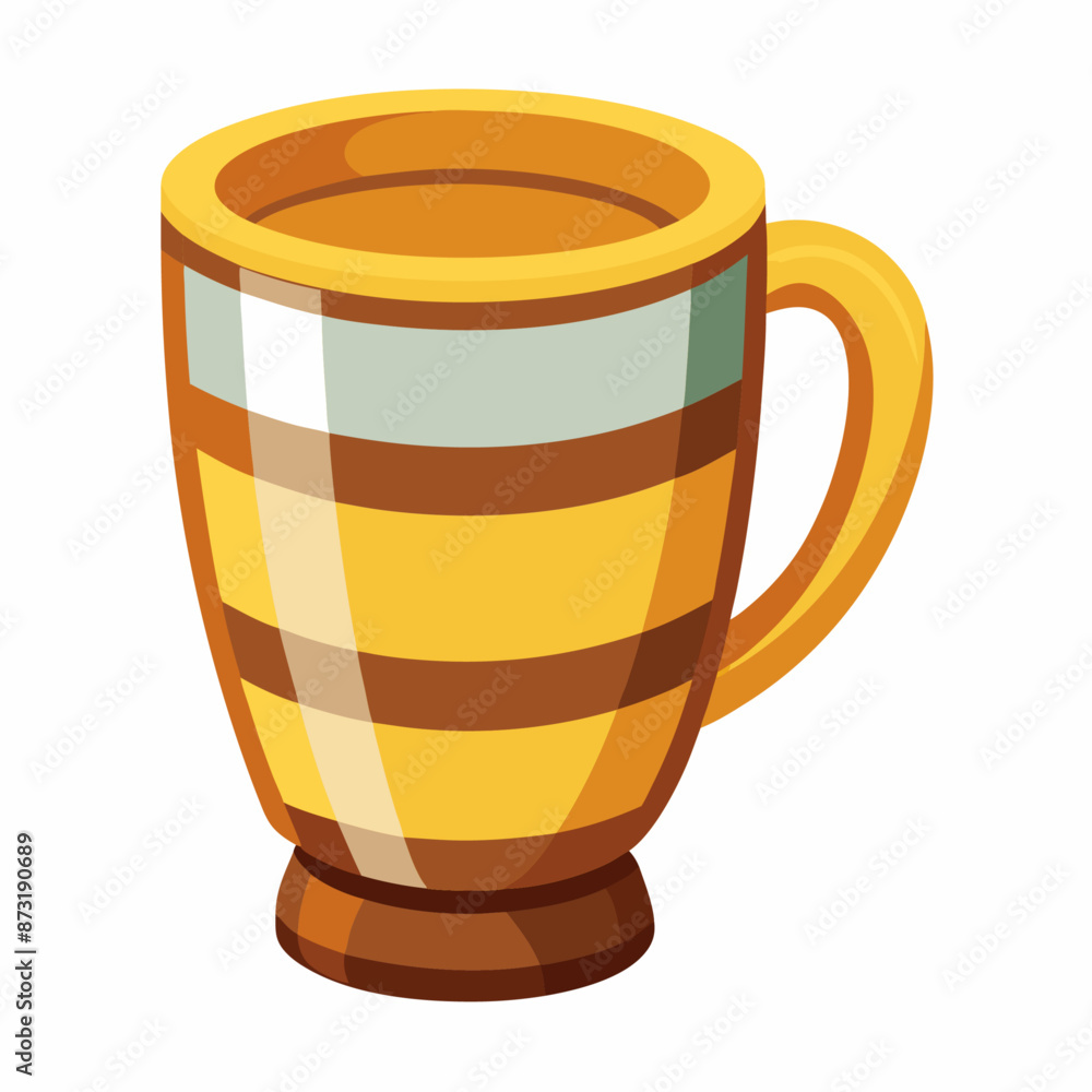 cup clipart cartoon Illustration drawing Stock Vector | Adobe Stock