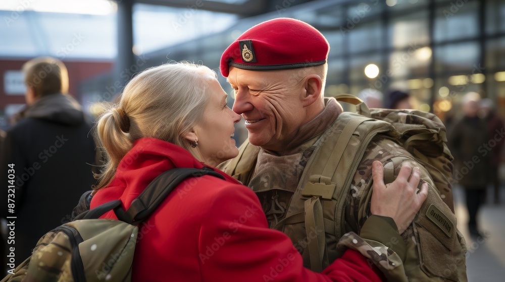 Emotional farewell as crowd bids goodbye to military personnel at ...