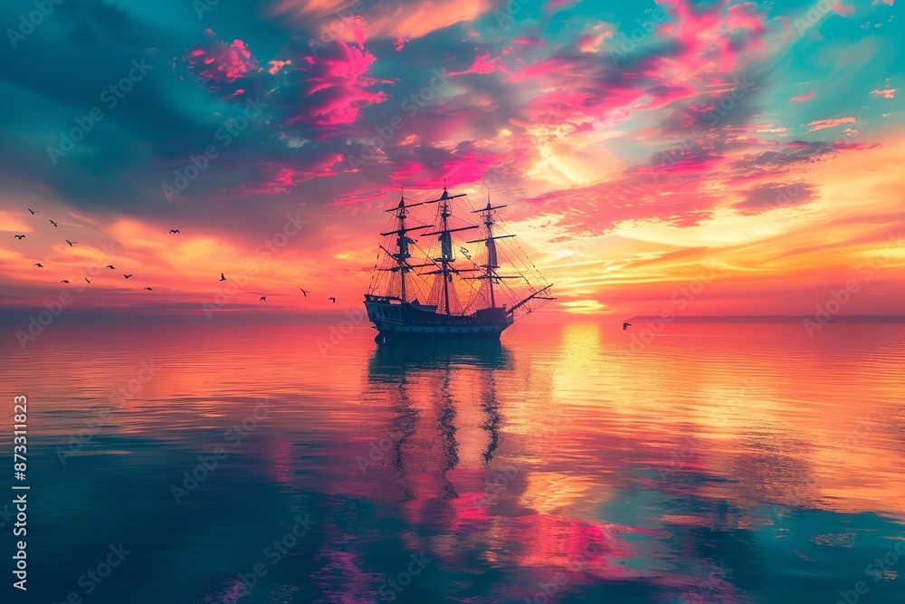 Embark on a journey through time with a professional photo capturing a ...