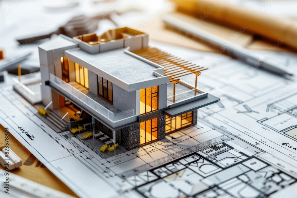 Utilizing 3d construction for architectural design visualization by ...