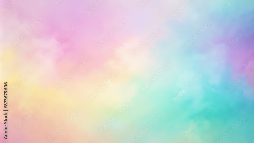 Soft pastel colors blending together in a soothing background perfect ...