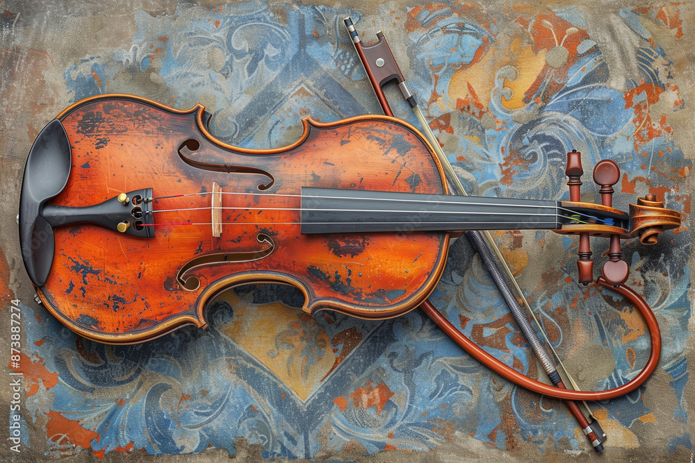 Musical Instrument Sticker Set with Perfect Details, High Resolution ...