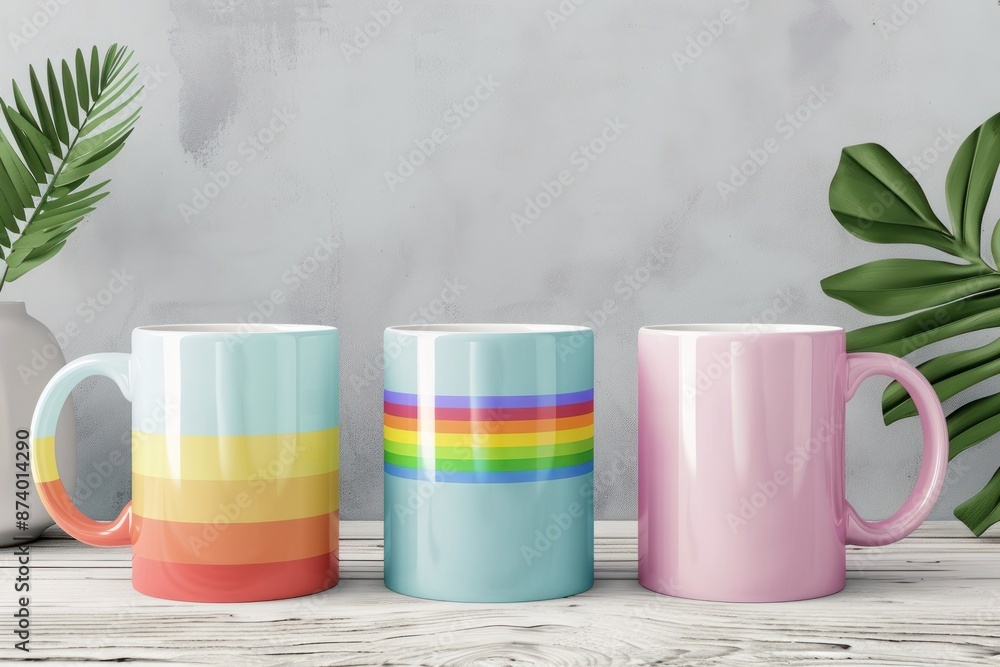 LGBTQ-themed coffee mugs for daily affirmation, LGBTQ, visualizing ...