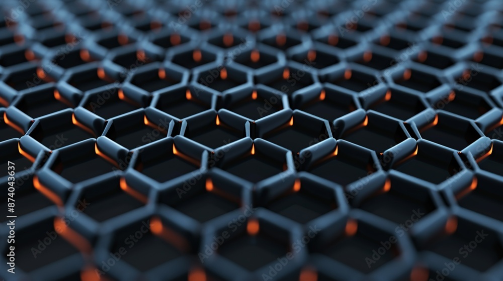 Explore the elegance of nanotechnology through intricate geometric ...