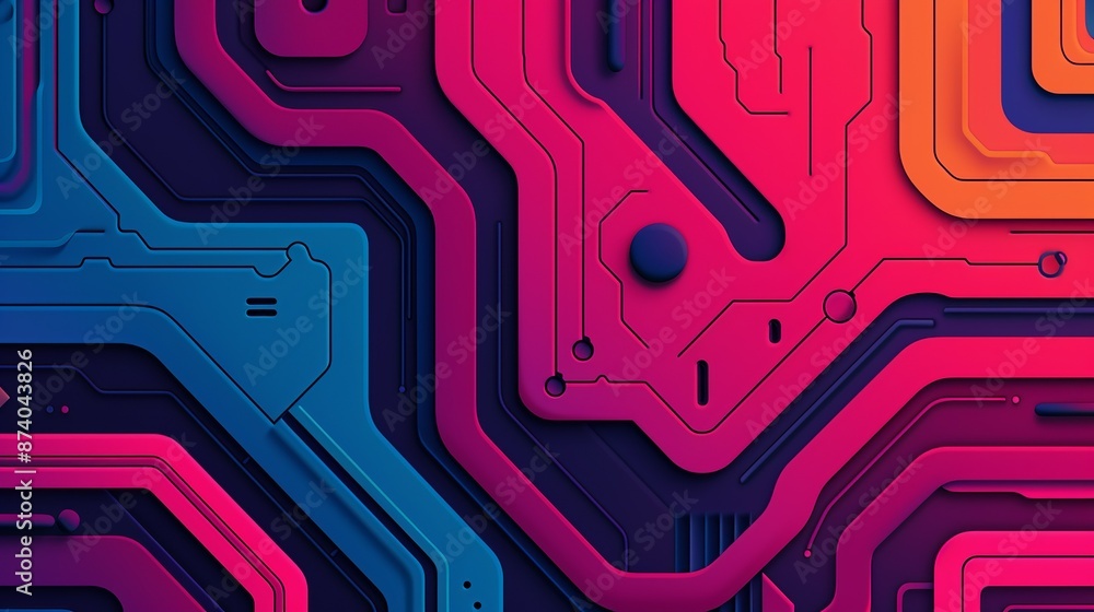 Create a cybernetic artwork blending organic and mechanical forms in a ...