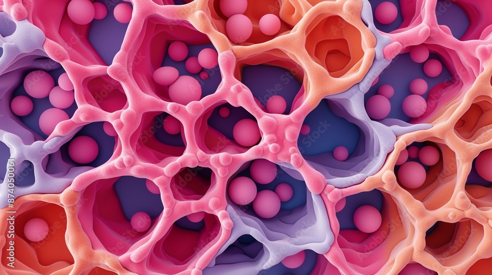 Illustrate the regenerative properties of biological tissues at a ...