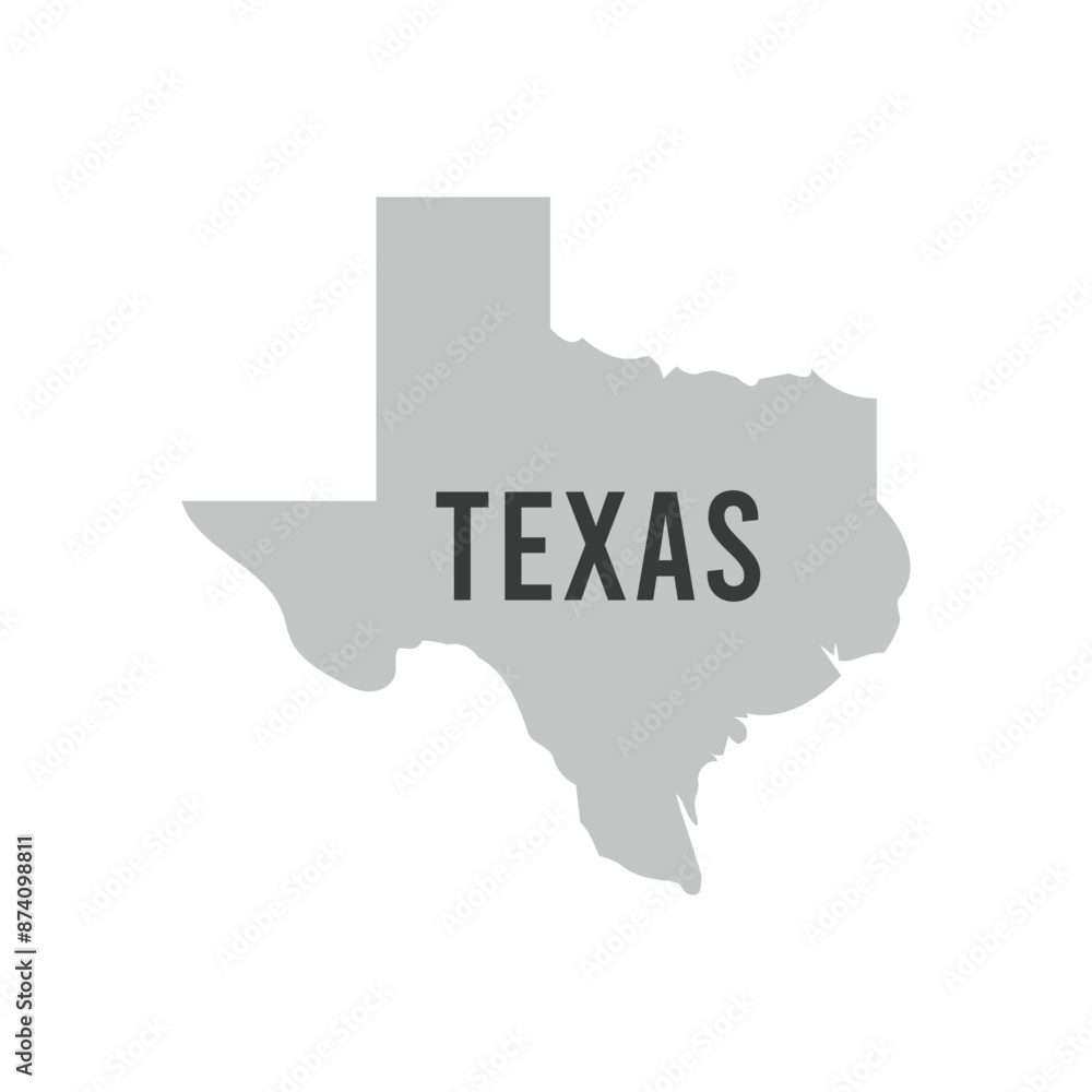 Maps Texas United States of America Vector PNG Transparent Background ...