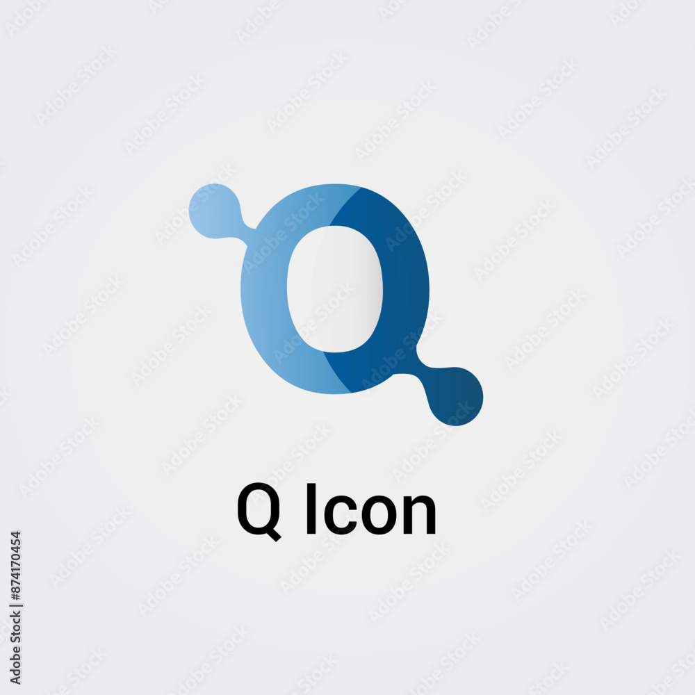 Icone Lettre Q pour Design Logos, Symbole, Illustration Pictogramme ...